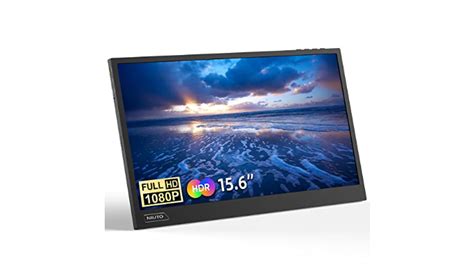 Portable Monitor For Laptop NIUTO 15 6 Inch 1080p IPS 72 SRGB FHD