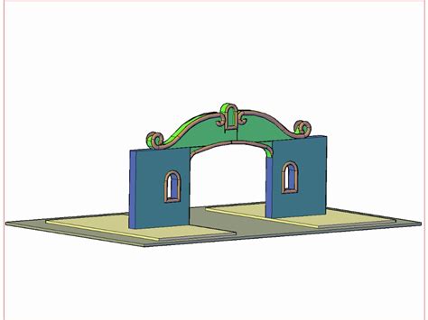 Access Portico In Autocad Cad Download 30778 Kb Bibliocad