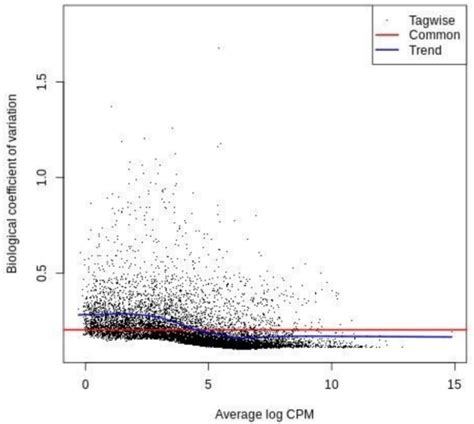 Exact Tests And Plots With Edger Basic Differential Expression