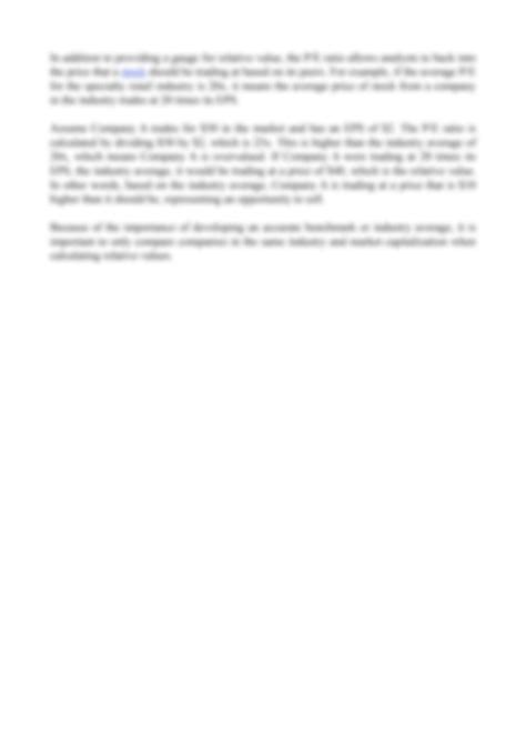 Solution Relative Valuation Model Definition Steps And Types Of Models