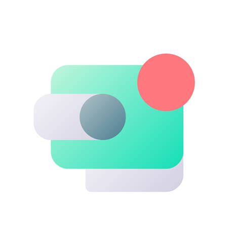 Notification From Digital Wallet Pixel Perfect Flat Gradient Two Color
