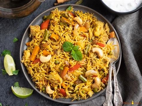 Easy Instant Pot Vegetable Biryani Piping Pot Curry