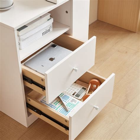 Cecia Extendable Study Desk Whitenatural Furniture And Home Décor