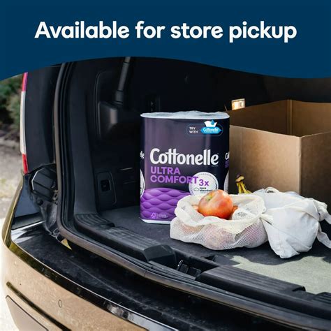 Cottonelle Ultra Comfort Toilet Paper Soft Toilet Tissue 30 Mega