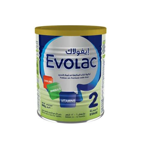 Evolac Stage 2 Infant Formula Cow Milk With Iron Almarai
