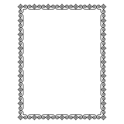 Premium Vector Vector Frames Black On A White Background
