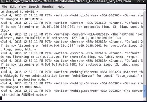 Weblogic详解weblogic完整启动流程 Csdn博客