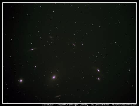 Astrophotography Taking A Deep Look Into The Virgo Cluster Lost
