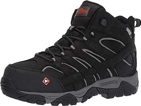 Mens Moab Vertex Mid Waterproof Comp Toe Work Boot Hotsell