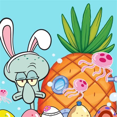 Spongebob Squarepants On Instagram Look Sharp In Your Easter Bonnet