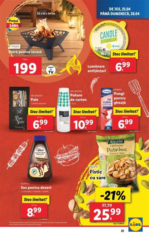 Oferte Lidl Gratar Din 25 Aprilie 2024 Revista Lidl