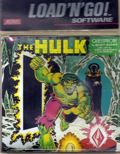 The Hulk For Atari 8 Bit 1984 Mobygames