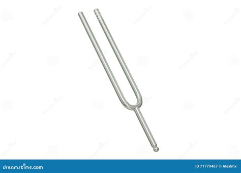 Tuning Fork 3D Rendering Stock Illustration Illustration Of Fork 71779467