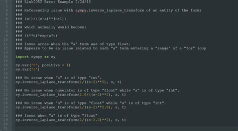 Issue With Inverselaplacetransform · Issue 14326 · Sympysympy · Github