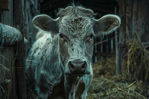 Premium Photo Cattle Farm Husbandry Working With Cows