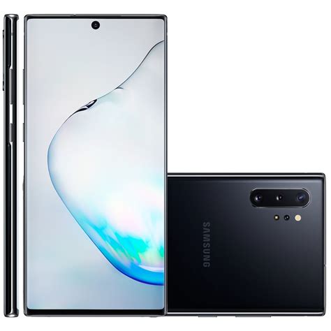 Smartphone Samsung Galaxy Note10 Plus 4g 256gb Dual Chip Preto Sm