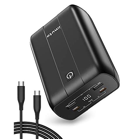 Imuto 100w Laptop Power Bank27000mah Usb C Power Delivery Portable