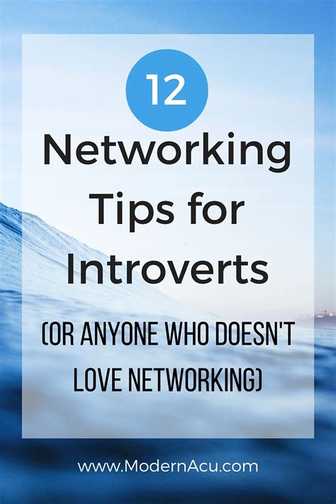 Modern Acupuncture Marketing Networking Tips Introverts Acupuncture