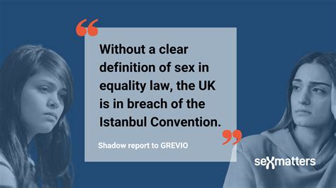 Gender Critical Civil Society Submits Report To Grevio On Sex And The
