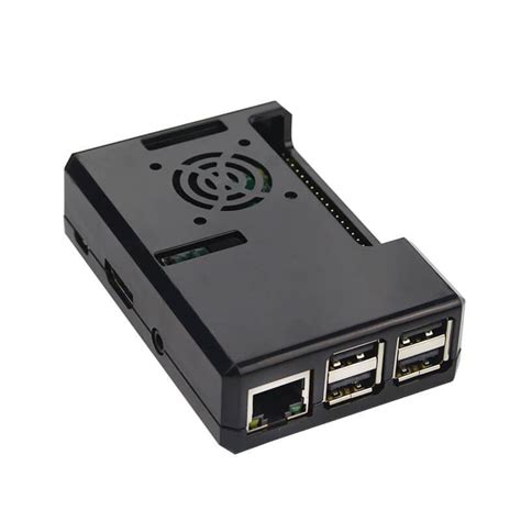 Raspberry PI 3 Case Black W GPIO Slot
