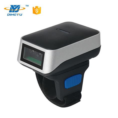 OEM 32 Bit CMOS Wireless QR Code Scanner Mini LED 2d Ring Type Barcode Scanner DI9010 2D