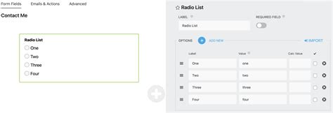 How To Create Inline Radio Buttons In Wordpress Ninja Forms