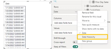 How To Fix Date Hierarchies Not Showing In Power Bi