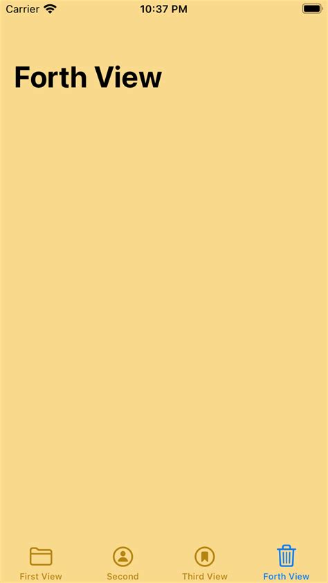 Ios Uitabbarcontroller 생성