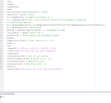 Solved Okay So Could Someone Help Me With This Matlab Chegg