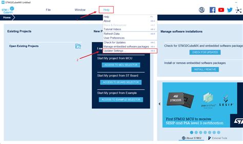 Stm32cubeide And Stm32cubemx Library File Installation Path Custom Settings Programmer Sought
