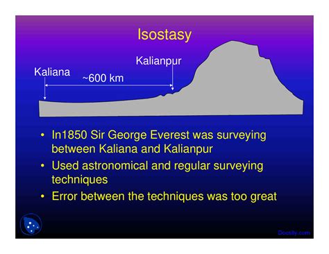 Isostasy Environmental Geology Lecture Slides Docsity