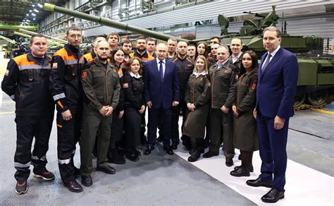Visit to Uralvagonzavod • President of Russia