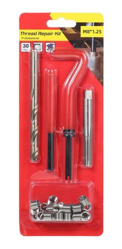 Kit De Insertos Para Reparación De Roscas M8 Kit Insert M6 R Meses
