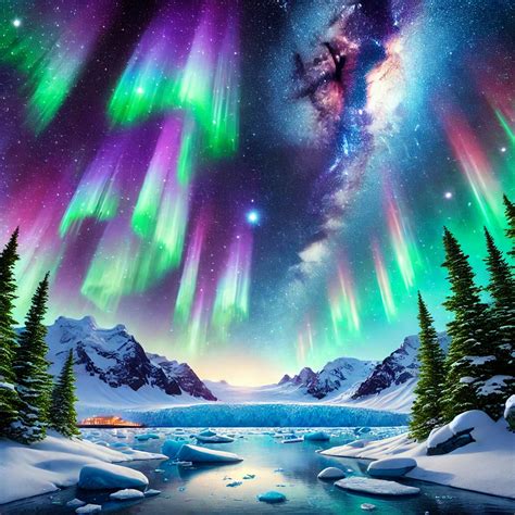 Aurora Borealis And Aurora Australis The Celestial Dance Of Light