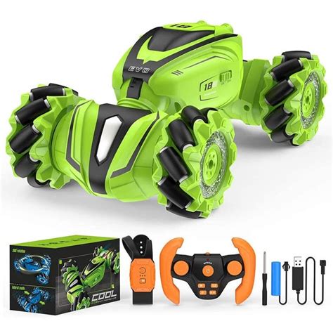 Catzon Wd Rc Car Transformable With Gesture Controller Ideal Gift For