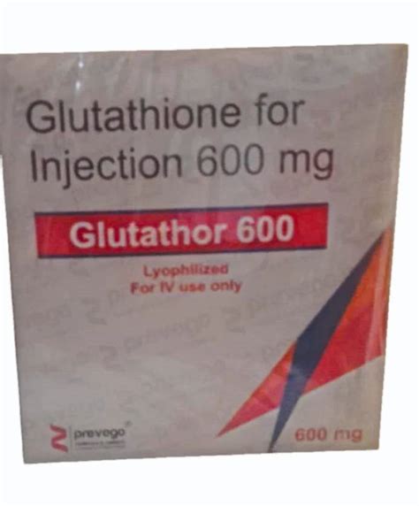 600mg Glutathor Glutathione Injection Packaging Type Box At ₹ 850box