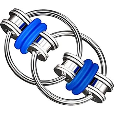 Runjing Fidge Toy Set Includes Six Roller Chain Fidget And Key Flippy
