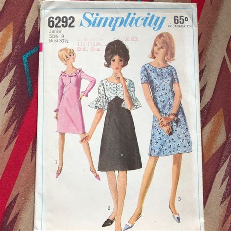 Empire Waist Dress Patterns Etsy