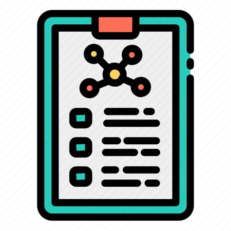 Data Database Document Cloud Folder Science Chemistry Icon