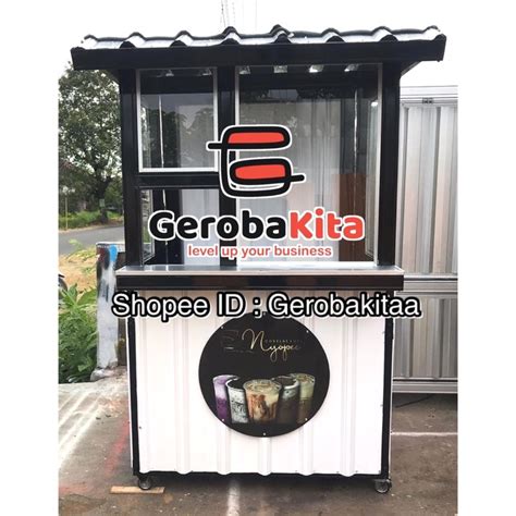 Jual Booth Semi Container Kaca Etalase Shopee Indonesia