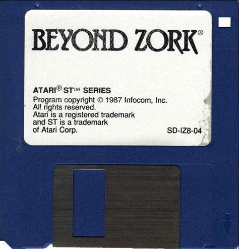 Beyond Zork The Coconut Of Quendor 1987 Atari St Box Cover Art
