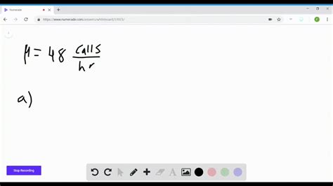Solved Consider A Poisson Distribution With A Mean Of Two Occurrences