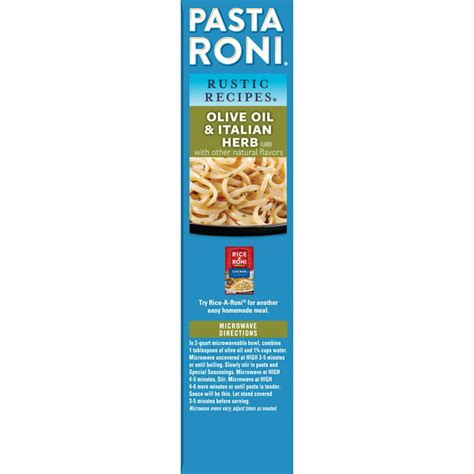 Pasta Roni Olive Oil And Italian Herb Linguine Boxes 53 Off