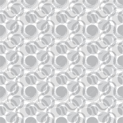 Premium Vector Monochrome Abstract Seamless Pattern Background