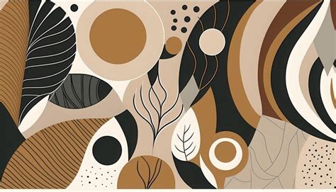 Premium Photo Modern Pattern Bohemian Style