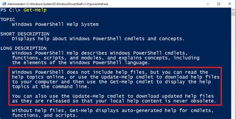 Powershell Using The Help Get Help Sid
