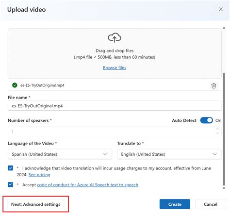 ビデオ翻訳を使用する方法 Speech サービス Azure Ai Services Microsoft Learn