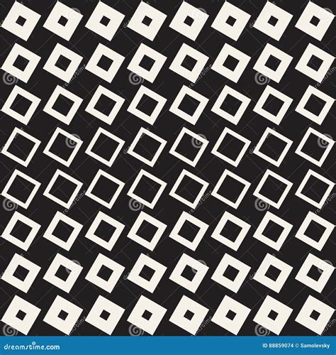 Repeating Geometric Rectangle Tiles Vector Seamless Pattern Stock