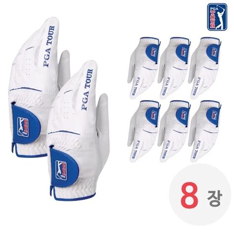 Pga Tour 맥스핏 반양피 남성 골프 장갑 8장p347522906