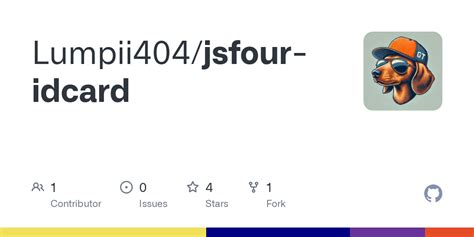 Github Lumpii Jsfour Idcard